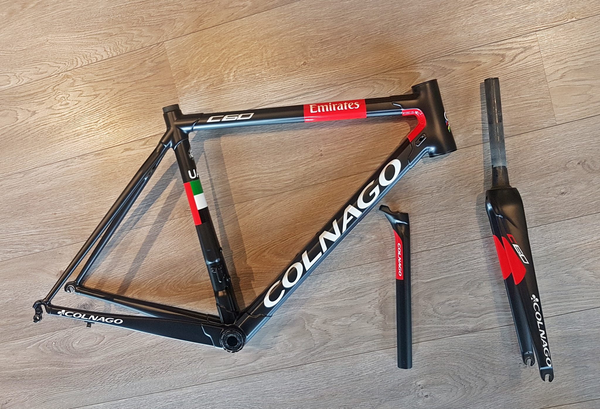 Colnago C60 TEAM UAE 2020 Frameset Roadbike (Size 55) - Ciclobottega ...
