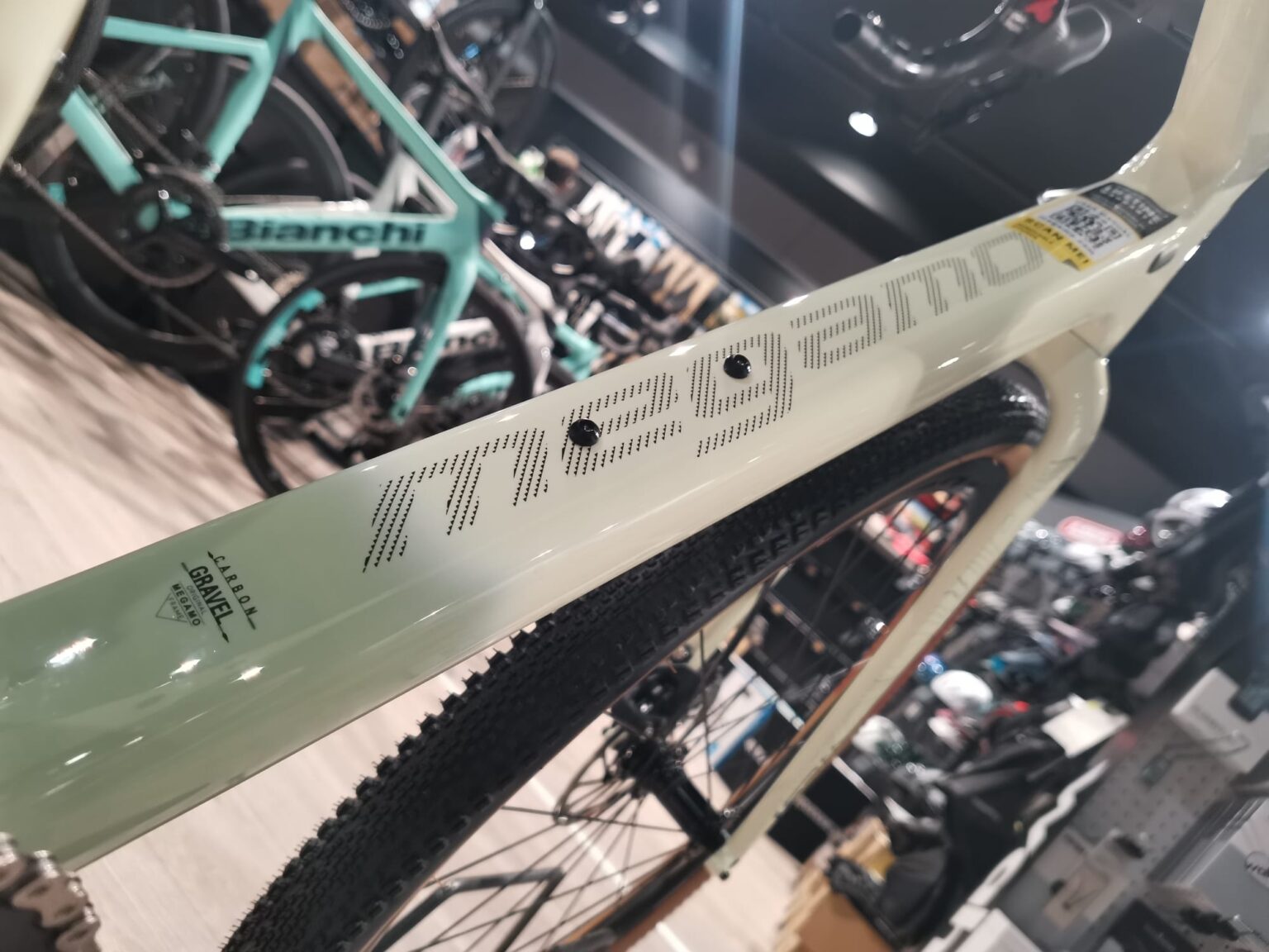 Megamo WEST AXS 05 Gravel Bike Carbon - Green 2024 - Ciclobottega Bikeshop