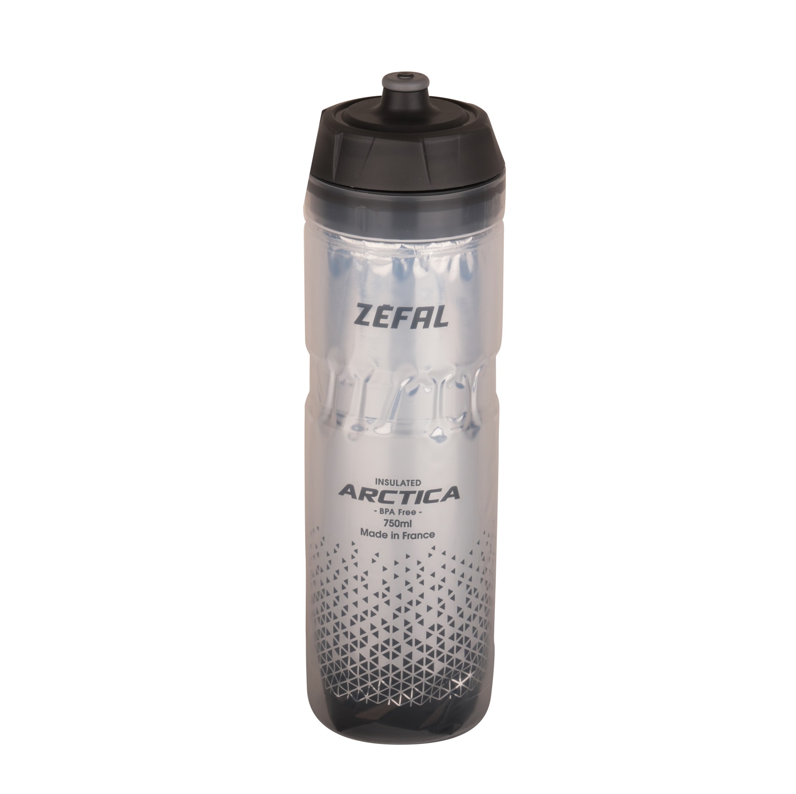 Zefal ARCTICA 750ml Thermal Bottle (grey) - Ciclobottega Bikeshop
