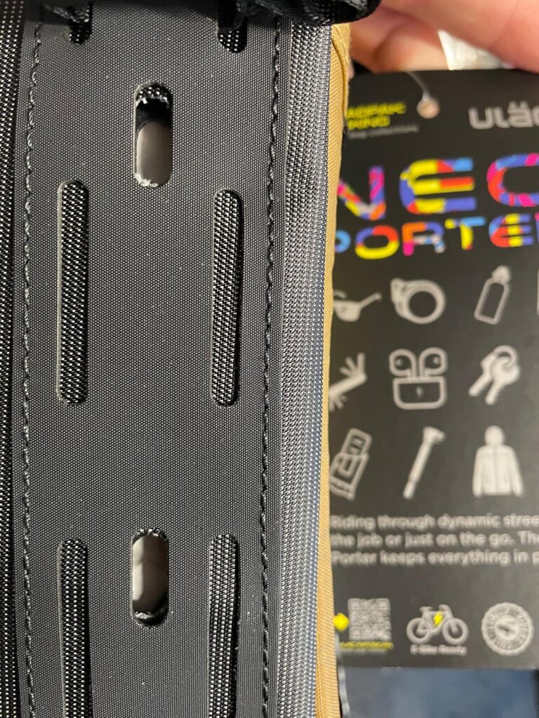 Ulac TREKKING GT PRO Bolt-On 1.5L (Brown - Terrain) Top tube Bag - Ciclobottega Bikeshop